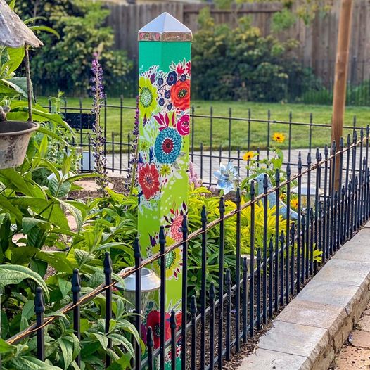 Decorative Obelisk Garden Yard Art Posts