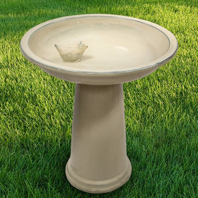 Birdbath Sets and Replacement Tops | inthegardenandmore.com