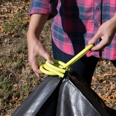 Super Duty Clean Up Canvas Tarp | Get a Grip on Fall Leaves