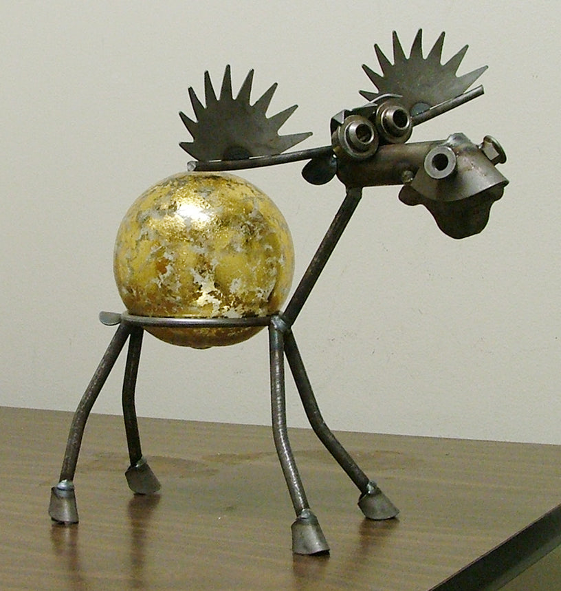Recycled Scrap Metal Art Sculptures | Handcrafted by skilled artisans ...